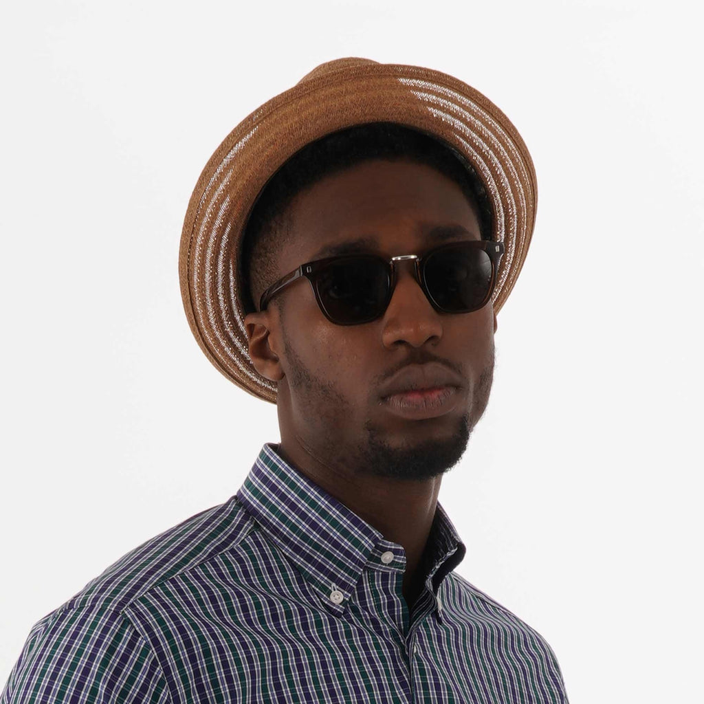 Stetson Hats Collano Player Toyo Straw Hat- Brown – Stuarts London