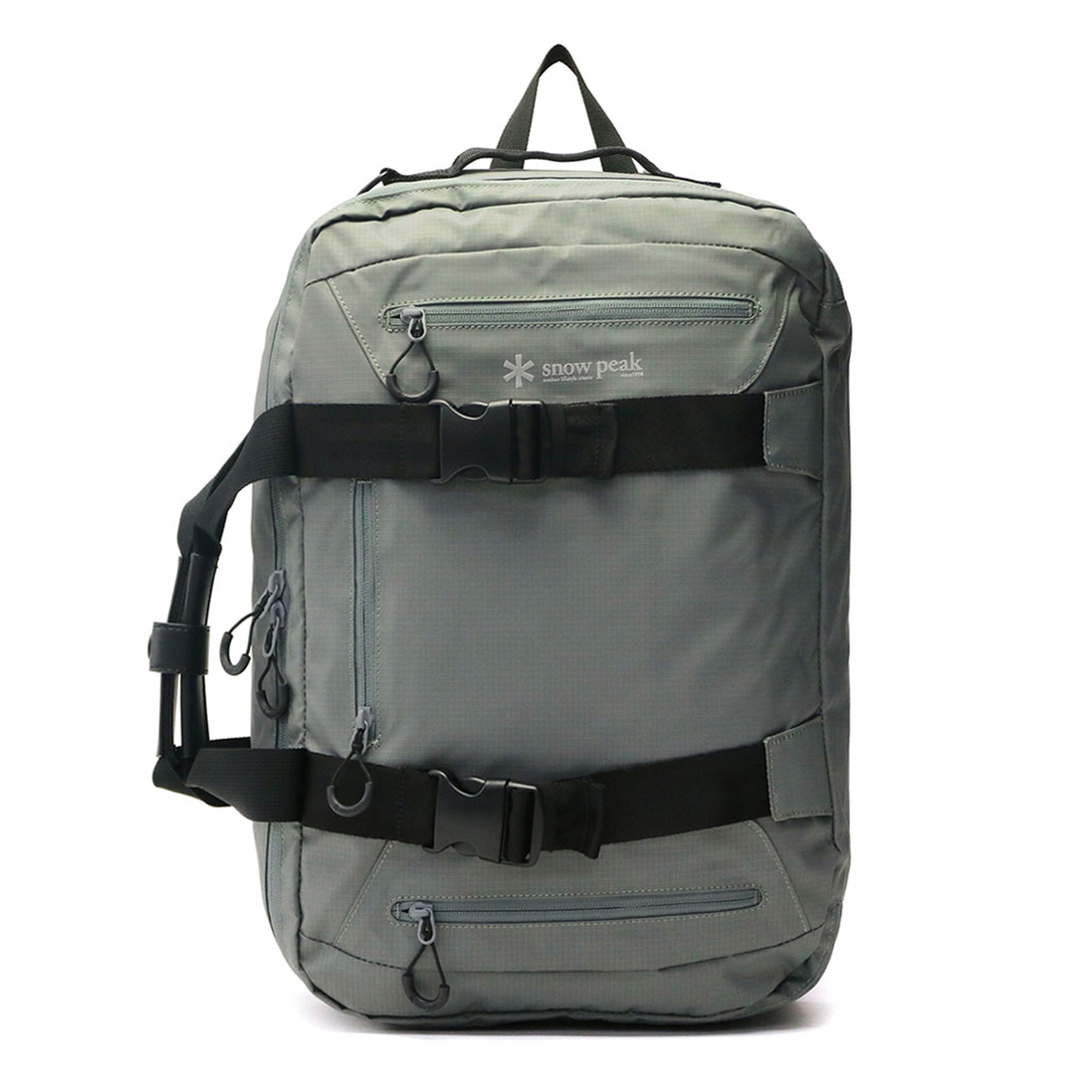 Snow Peak 3way Business Bag - Grey – Stuarts London