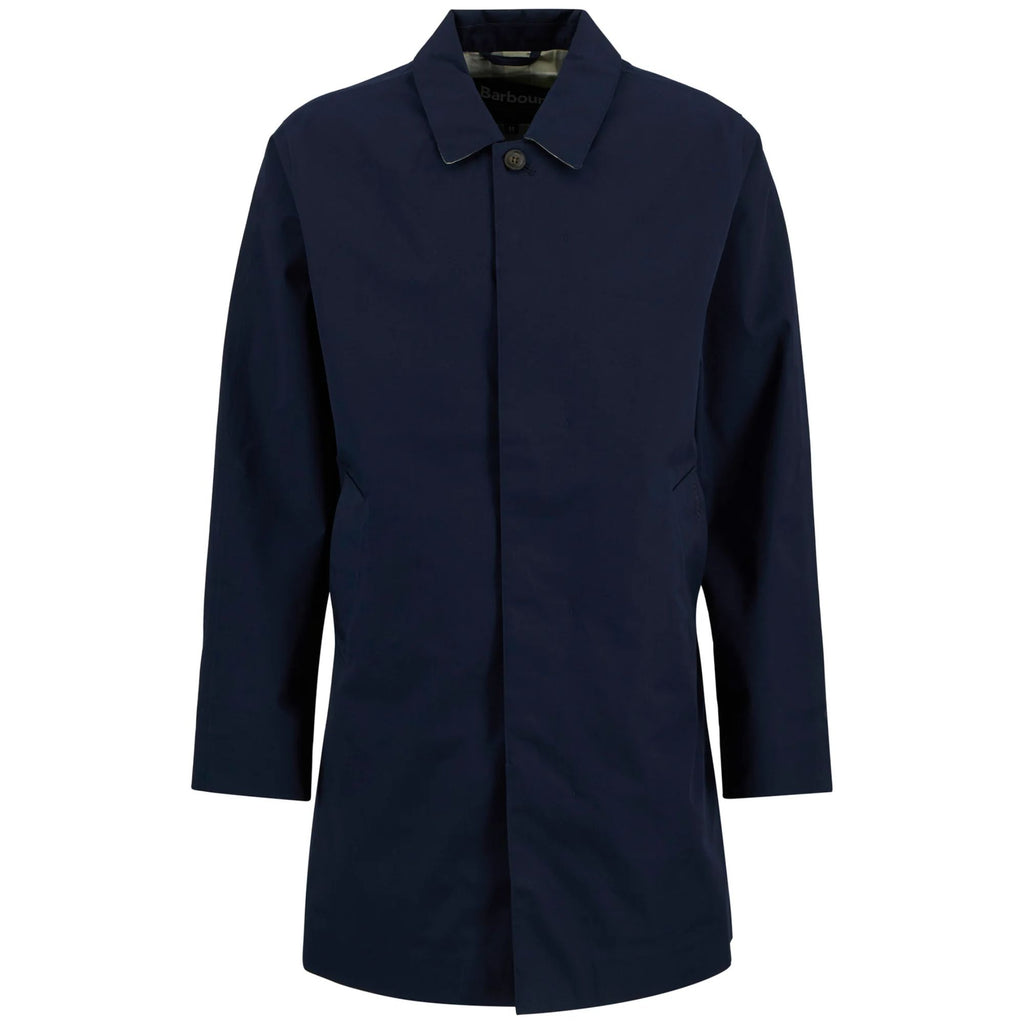Barbour Rokig Lightweight Mac Jacket - Navy MWB1130N – Stuarts London