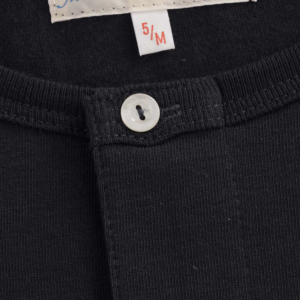Henley T-Shirt - Charcoal – Stuarts London
