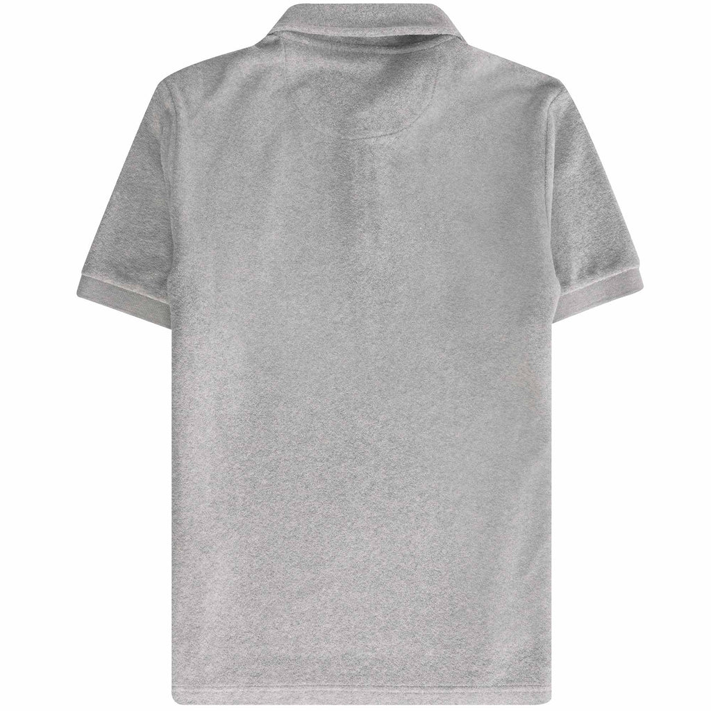 Tether Polo Shirt - Heather Grey – Stuarts London
