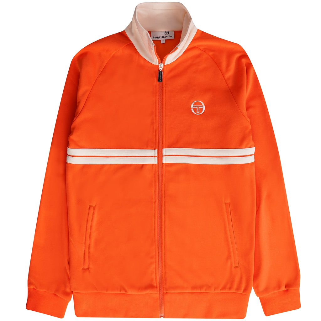Sergio Tacchini Dallas Track Top - Dragon Fire/Buttercream – Stuarts London