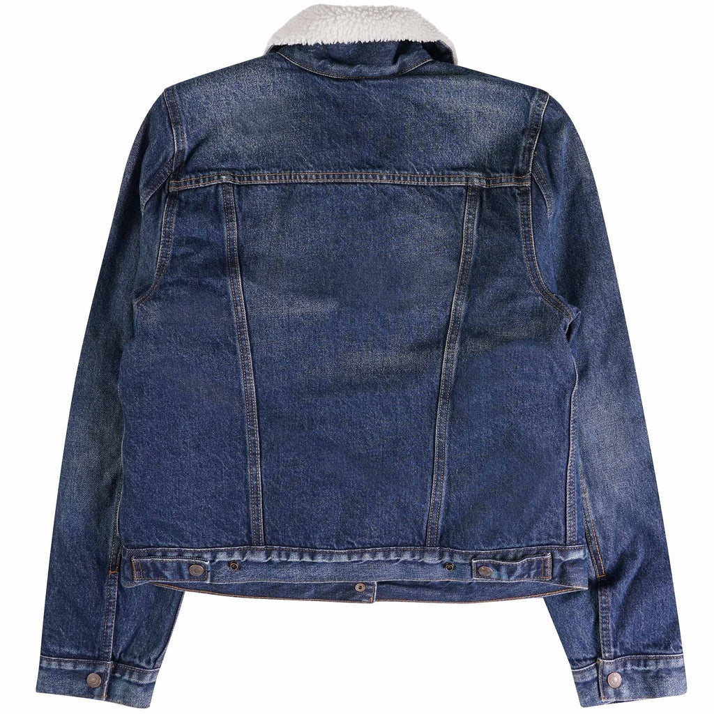 Levi's® Womens Original Sherpa Trucker Jacket - That New Blue – Stuarts ...