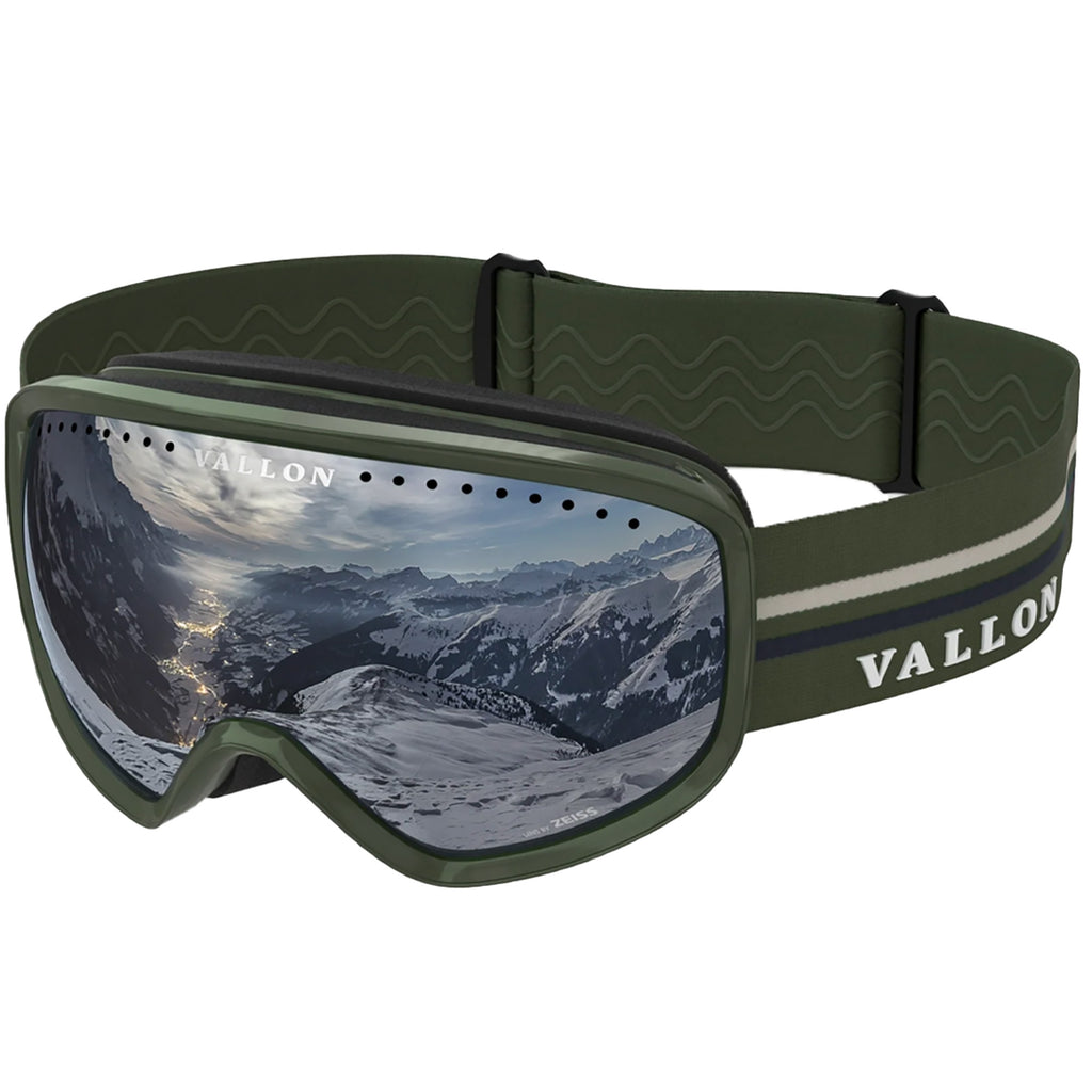 Vallon Sunglasses Freebirds Ski Goggles - Green – Stuarts London