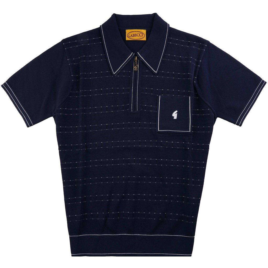 Gabicci Vintage Chris Polo Shirt - Navy – Stuarts London