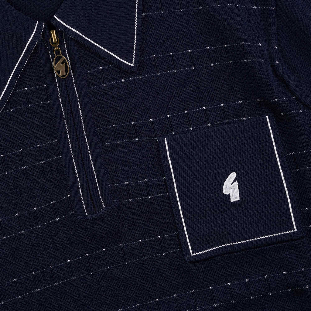 Gabicci Vintage Chris Polo Shirt - Navy – Stuarts London