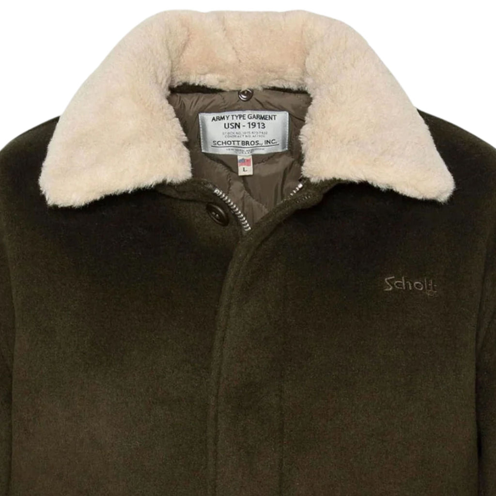 Schott NYC Air Guard Jacket - Khaki AIRGAURD-KA – Stuarts London