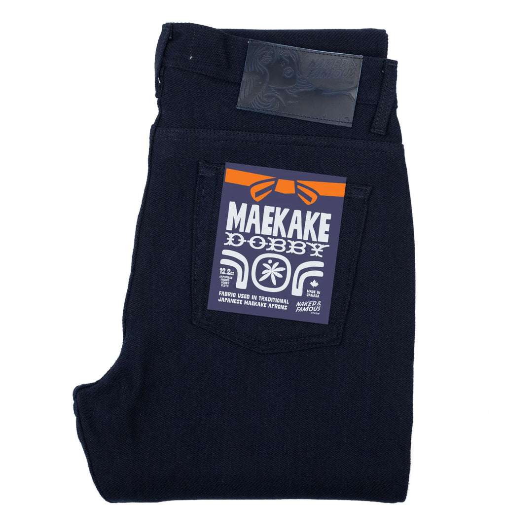 Naked and Famous Weird Guy Maekake Dobby Selvedge - Indigo 101137303 ...