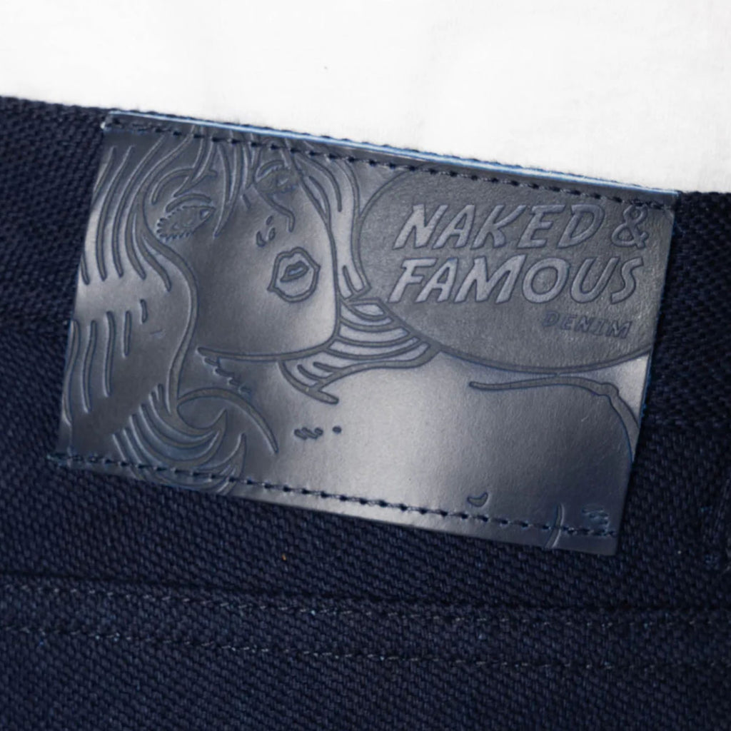 Naked and Famous Weird Guy Maekake Dobby Selvedge - Indigo 101137303 ...