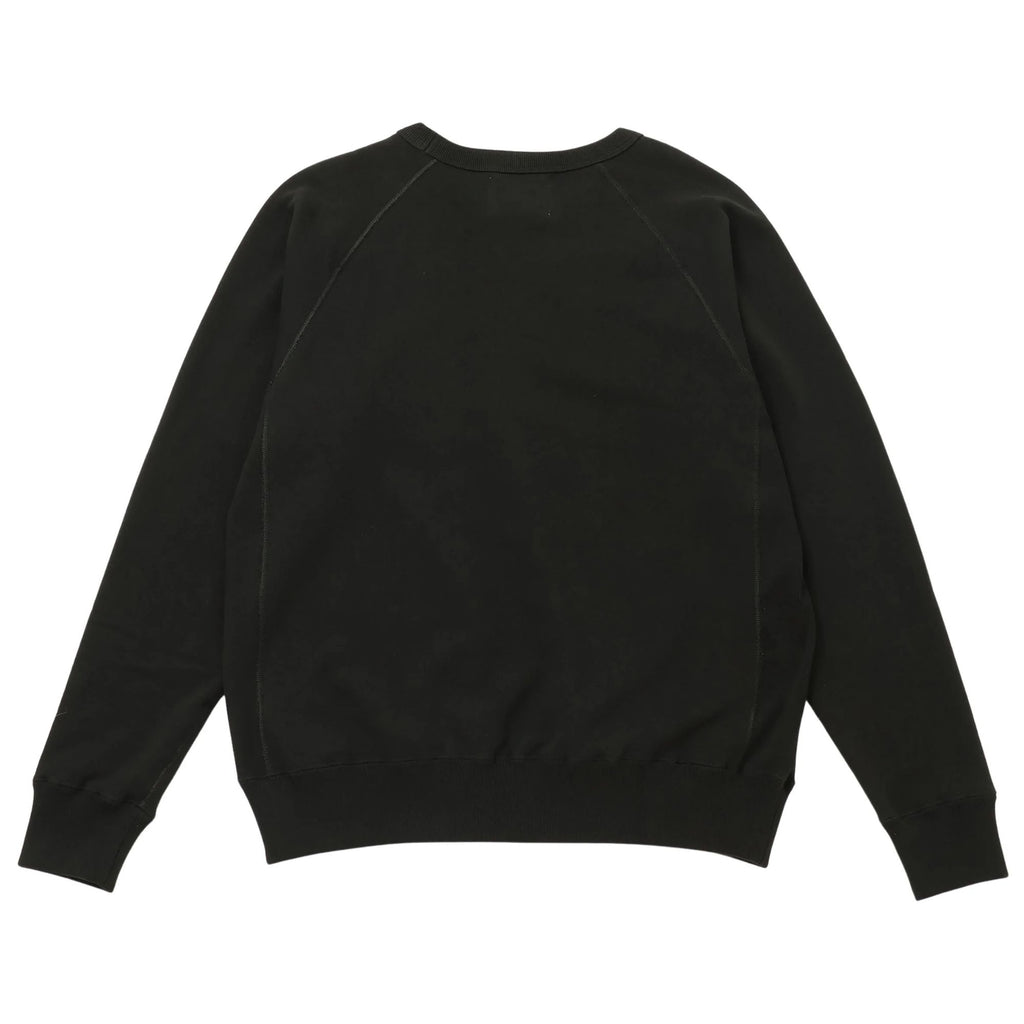 Wonder Looper Pullover Crewneck Super Looper French Terry - Sumi Black ...