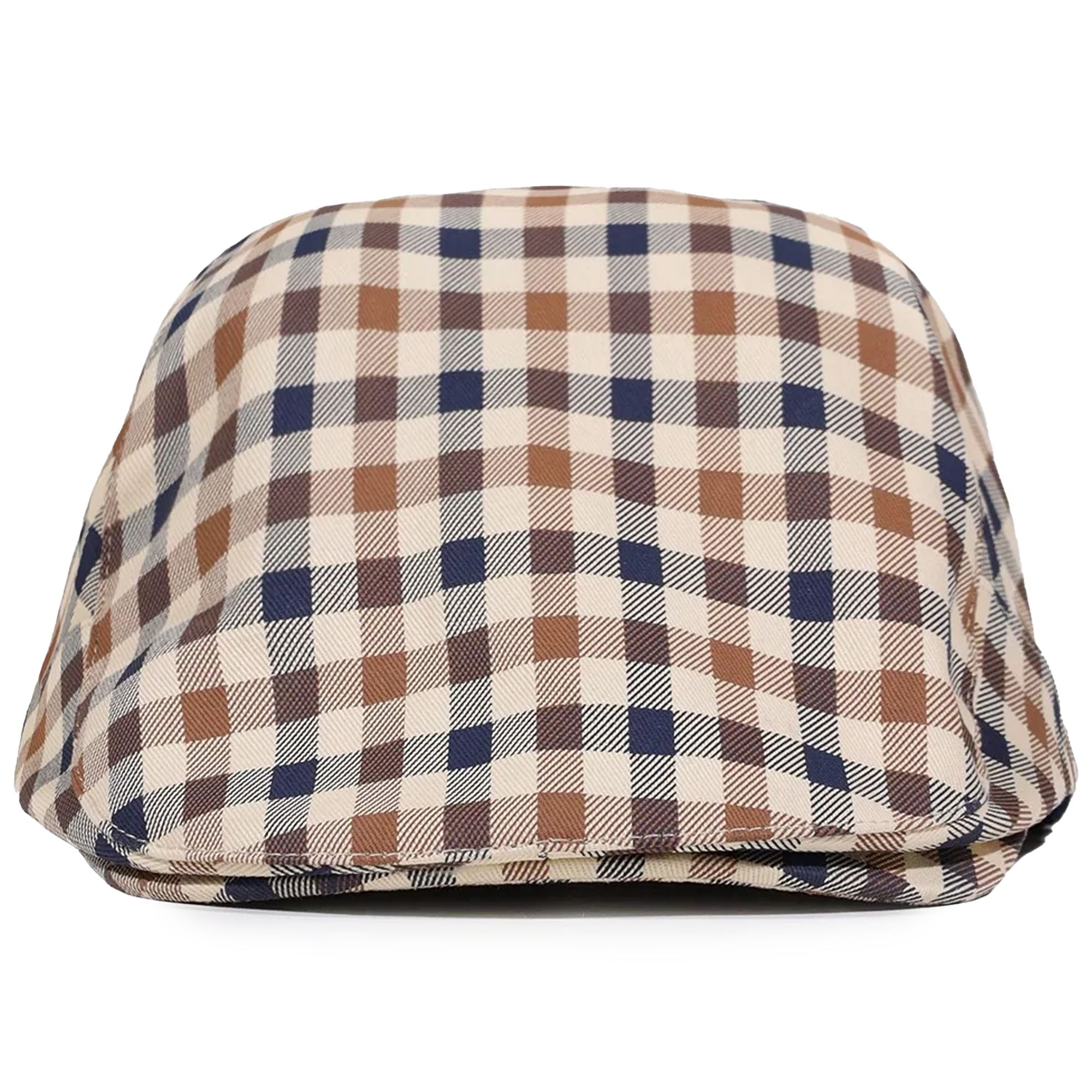 Cotton Flat Hat - Club Check – Stuarts London